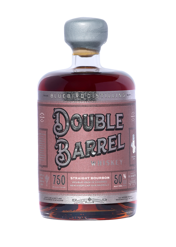 DOUBLE BARREL BOURBON WHISKEY – Bluebird Distilling