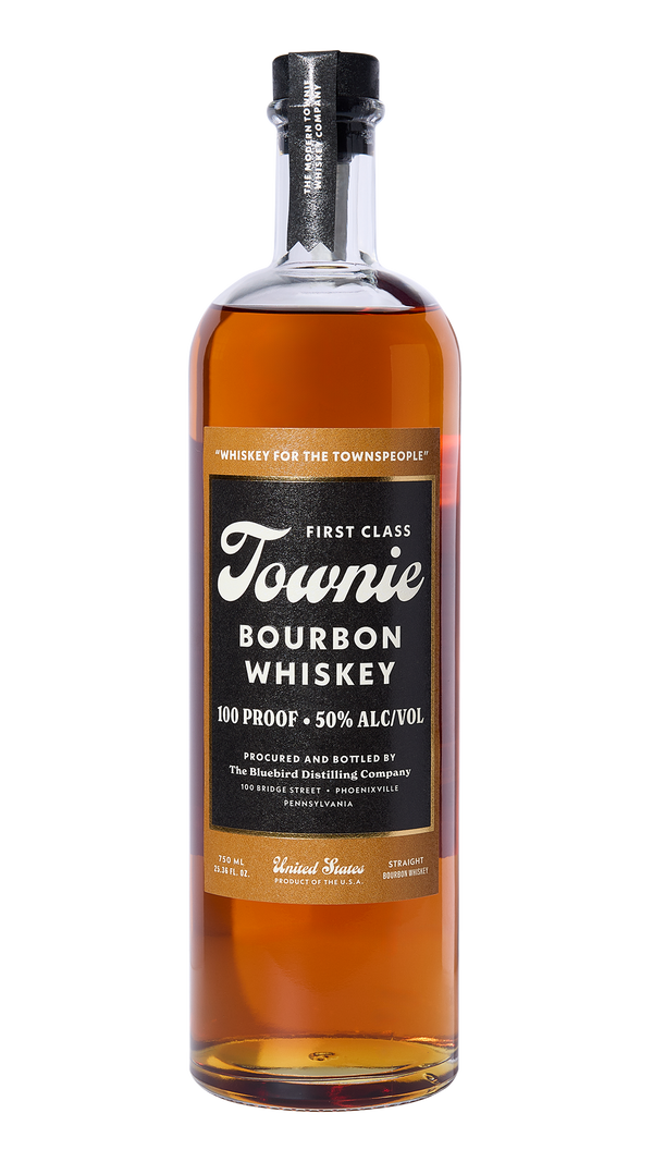 FIRST CLASS TOWNIE BOURBON WHISKEY – Bluebird Distilling